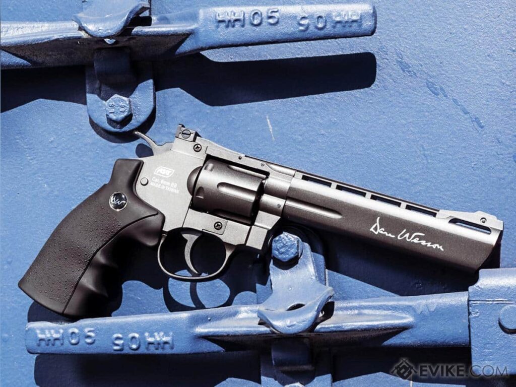 Revólver Magnum CO2 Dan Wesson ASG Full Metal - TACTISHOP.mx