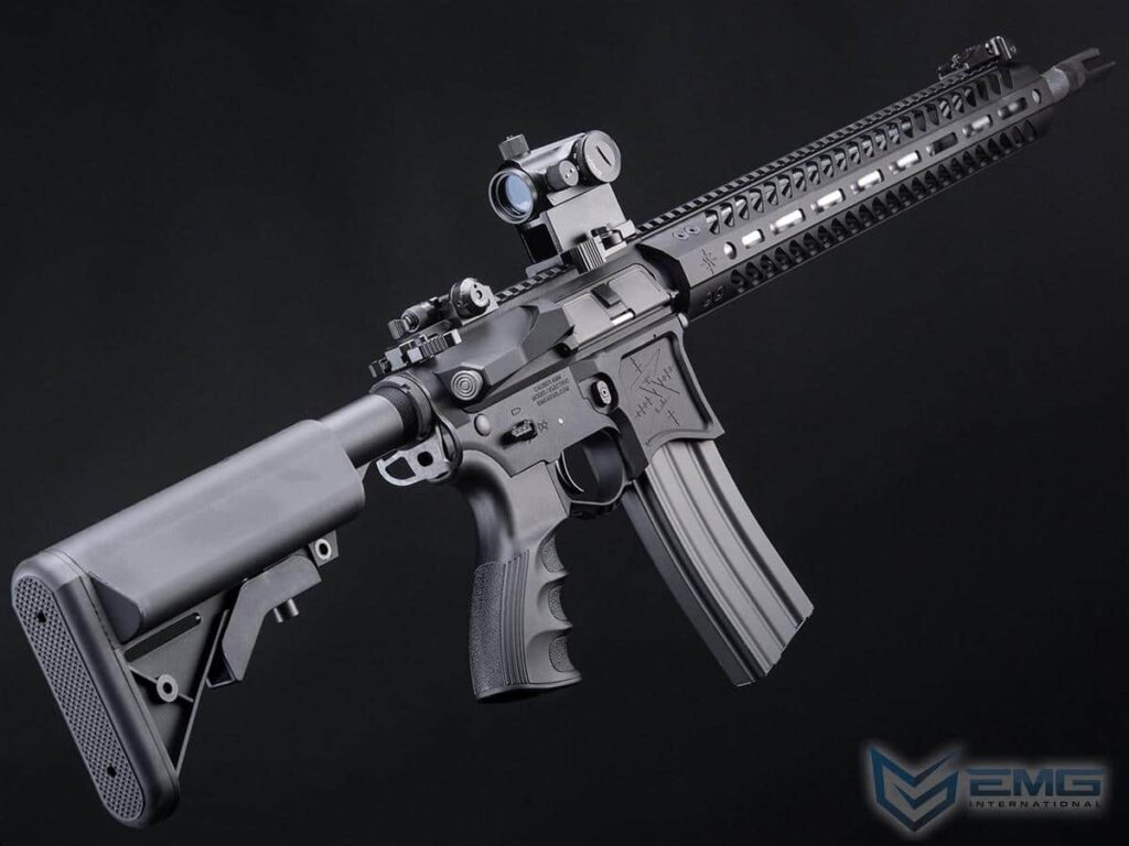 AR-15 SP223 EMG con Licencia de Seekins Precision para Airsoft - TACTISHOP.mx