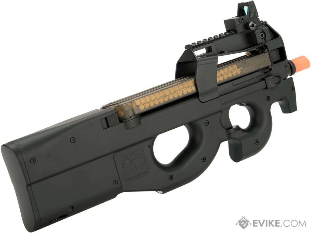 P90 FN Herstal con Gearbox de Metal para Airsoft / AEG - TACTISHOP.mx