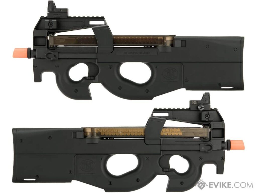 P90 FN Herstal con Gearbox de Metal para Airsoft / AEG - TACTISHOP.mx