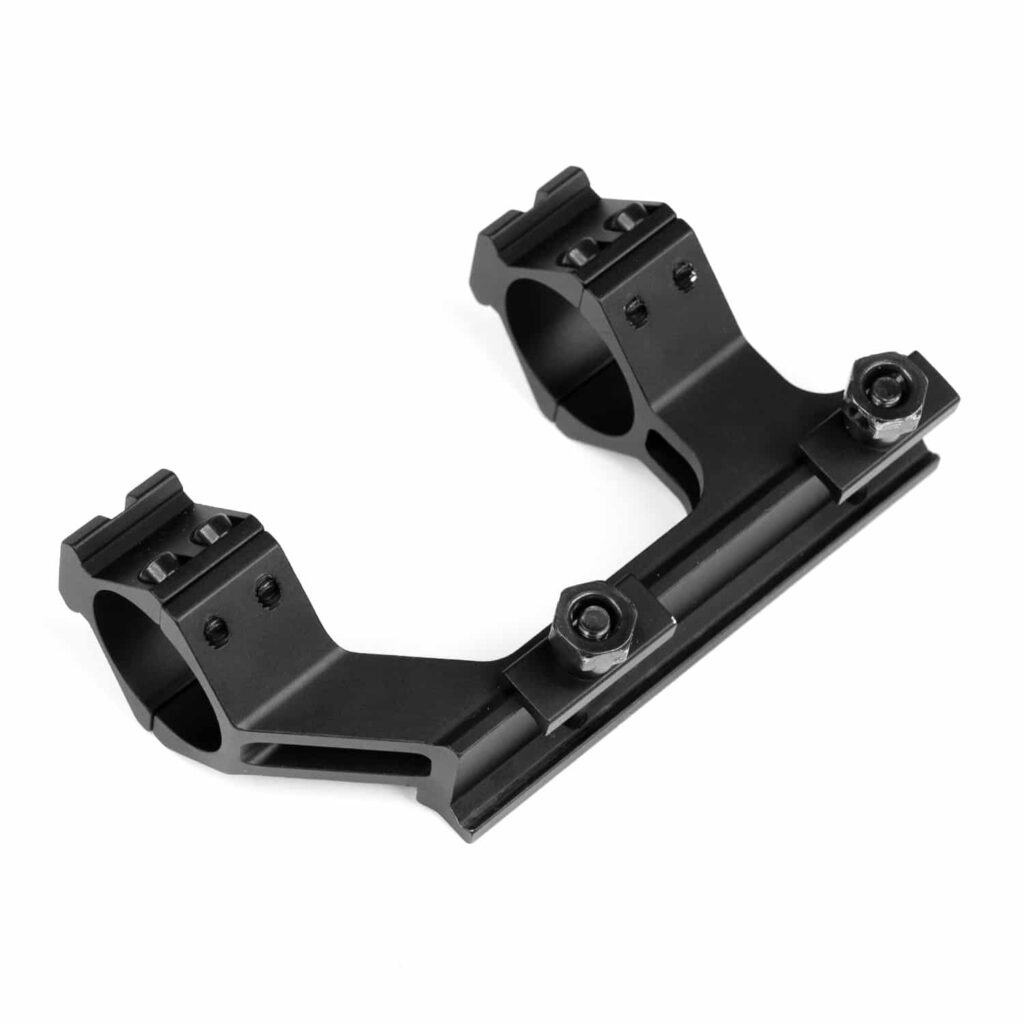 Montura de una Pieza para Miras de 30 mm + Riel RIS Superior - TACTISHOP.mx