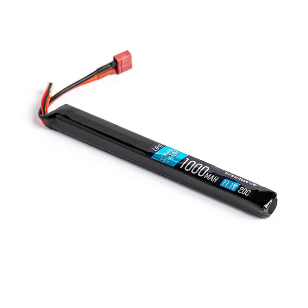 Batería LiPo BlueMAX 11.1 V 1,000 mAh 20 C tipo AK - TACTISHOP.mx
