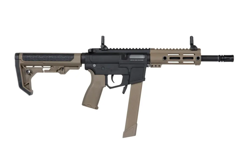 SMG Specna Arms FLEX™ SA-FX01 Gen2 p/ Airsoft (Negro-Tan) - TACTISHOP.mx