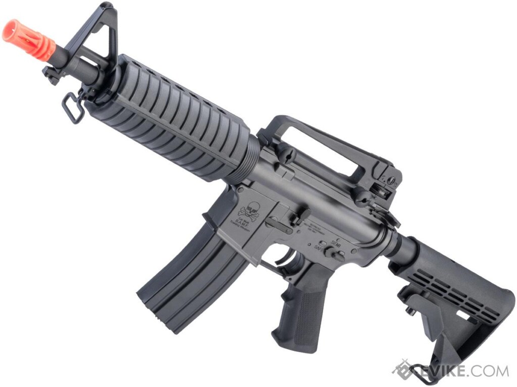 M4 Commando CYMA Sport BAMF para Airsoft / AEG (Negro) - TACTISHOP.mx