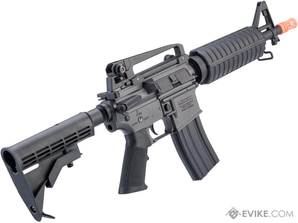 M4 Commando CYMA Sport BAMF para Airsoft / AEG (Negro) - TACTISHOP.mx