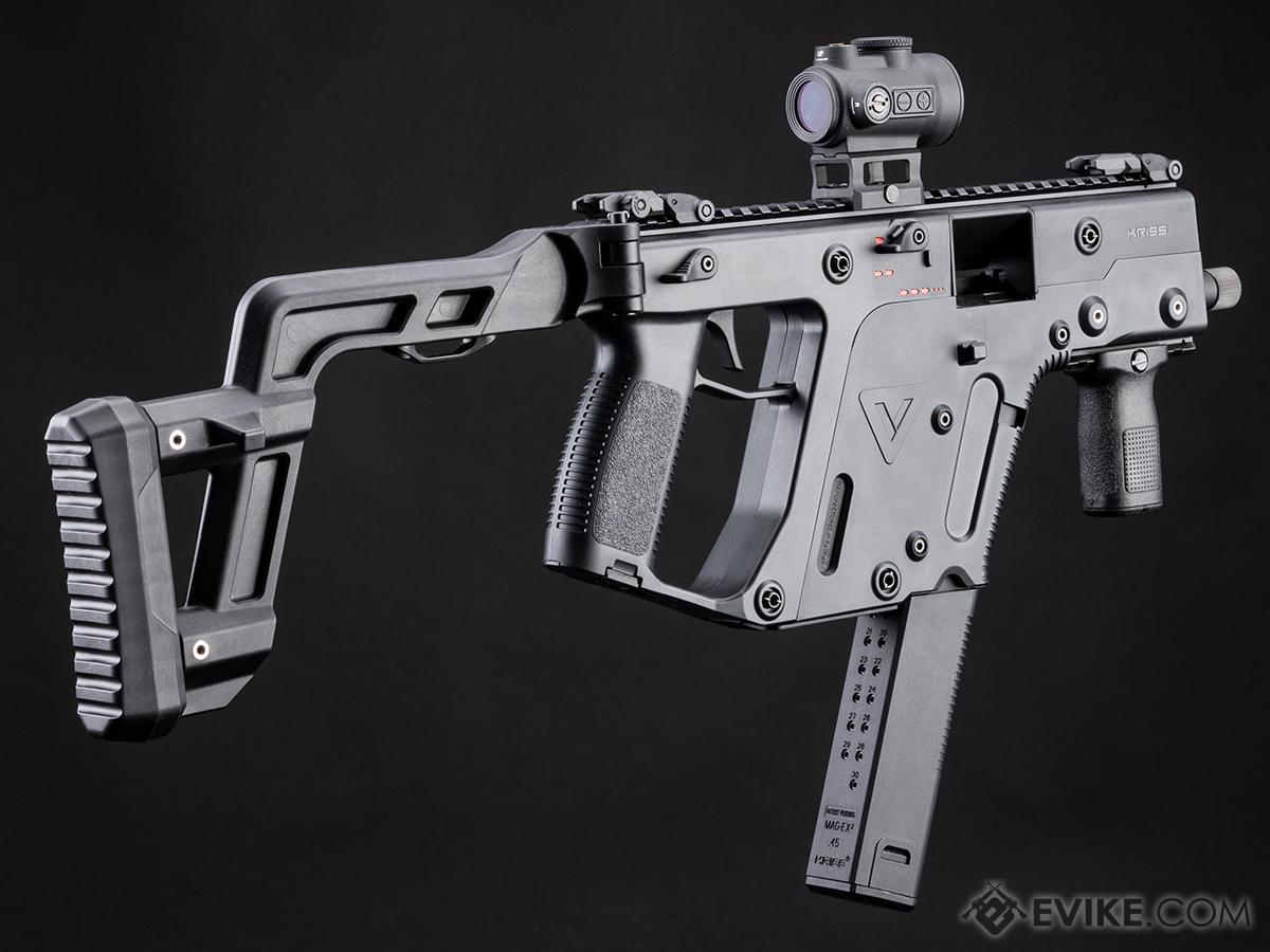 SMG KRISS Vector GBB Krytac para Airsoft (Color: Negro) - TACTISHOP.mx