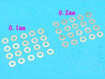 Juego de Shims de Ultra Precisión para Gearbox (40 Piezas) - TACTISHOP.mx