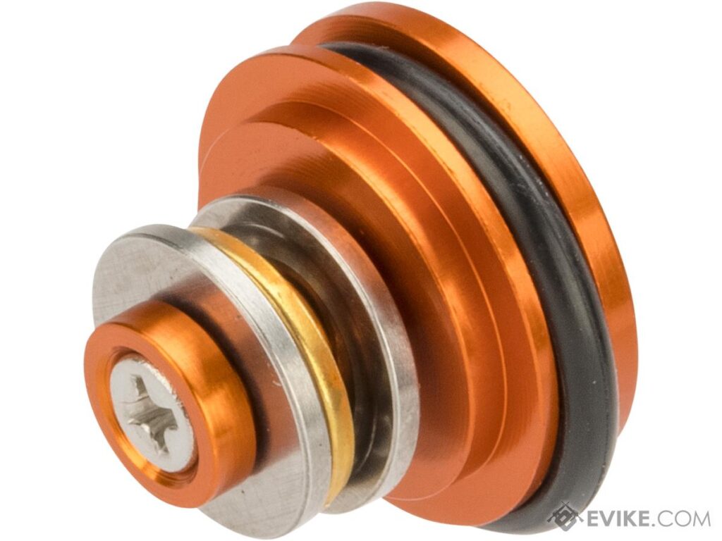 Cabeza de Pistón de Aluminio "Airproof" para Réplicas AEG - TACTISHOP.mx